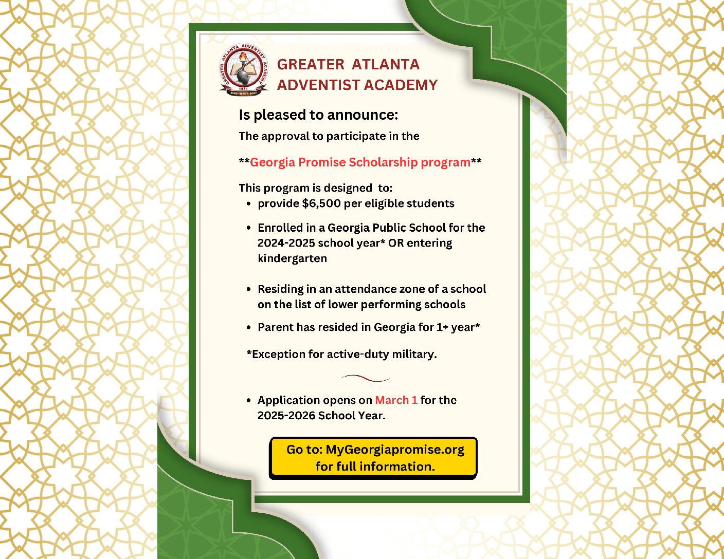 gaaaschool.org | Just another WordPress site